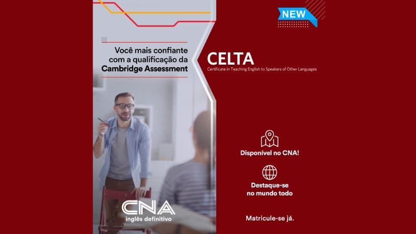 Certificação CELTA é no CNA